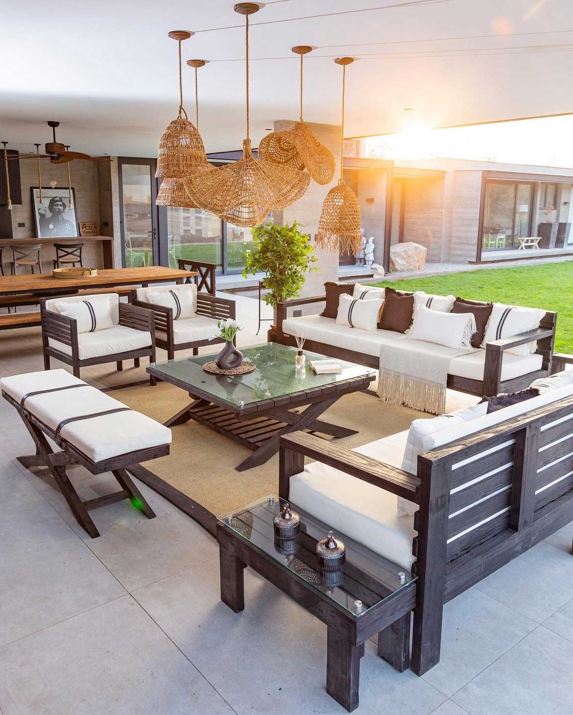 Terraza Dos Sillones Arena | Rustic Chic